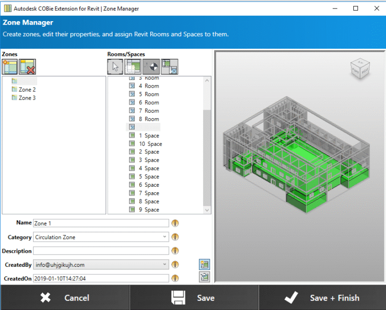 BIM for Facility Management (COBie) – Part I: Settings Basics ...
